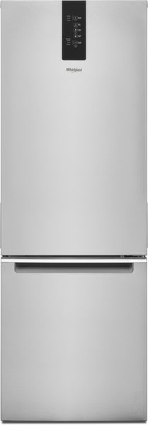 Whirlpool® 12.9 Cu. Ft. Fingerprint-Resistant Stainless Bottom Freezer ...