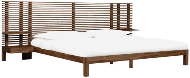 Modus Furniture Tanner Roux Panel Bed with Integrated Nightstands ...