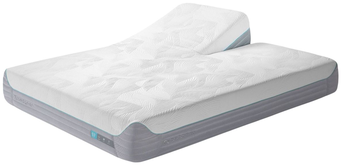 BEDGEAR® S7 Performance® 12" Memory Foam Plush Tight Top Split Head ...