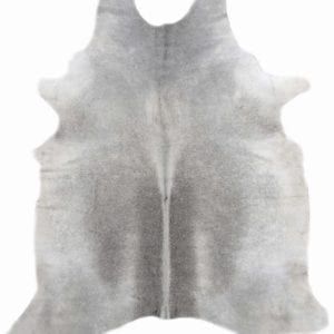 BS Trading® Natural Gray Medium Cowhide Throw Rug | Miskelly Furniture