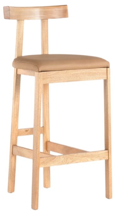 Four Hands Tex Leather Bar Stool | Karvonen’s
