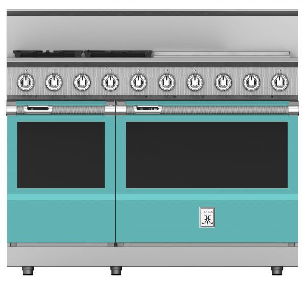 Hestan® KRD Series 48" Bora Bora Pro Style Dual Fuel Range with 24 ...