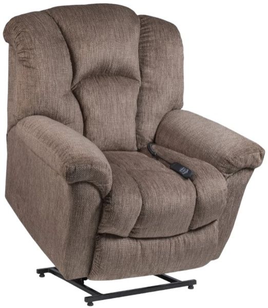 HomeStretch Equalizer Brown 43" Power Reclining Lift Chair | Darvin ...