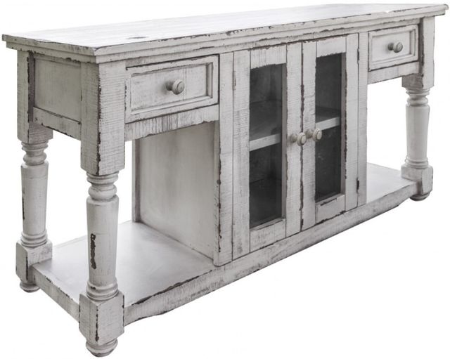 Table console Aruba, blanc, International Furniture© | Ameublement Normand Lalonde