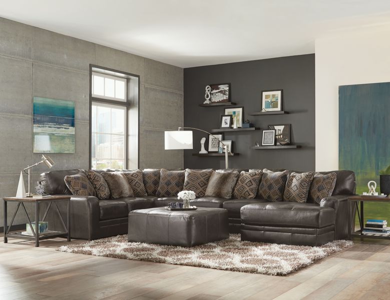 iAmerica Jacobi Steel 3-Piece Sectional Sofa | Big Sandy Superstore ...