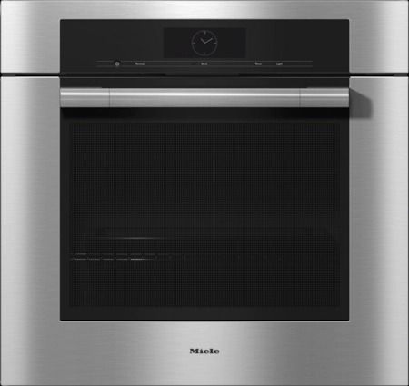 Miele 30" CleanTouch Steel Single Electric Wall Oven | Albert Lee ...