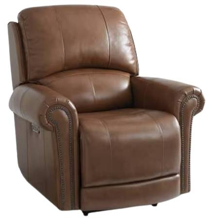 Bassett Furniture Olsen Umber Roll Arm Power Recliner Idaho Falls Blackfoot