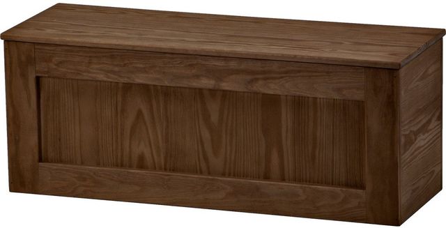 Crate Designs™ Furniture Brindle Wood Top Storage Bench | Sleep N' Comfort