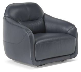 Natuzzi Editions Customizable Parigi Leather Chair | Fischer Furniture ...