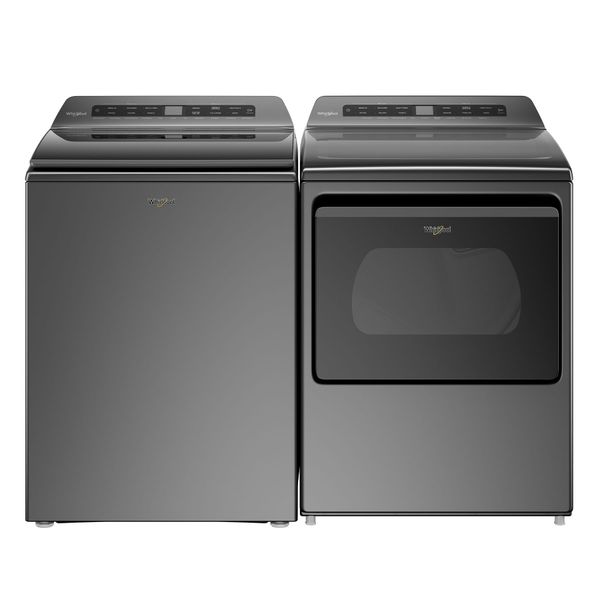 Whirlpool® Chrome Shadow Laundry Pair | Appliance Outlet | Colorado ...
