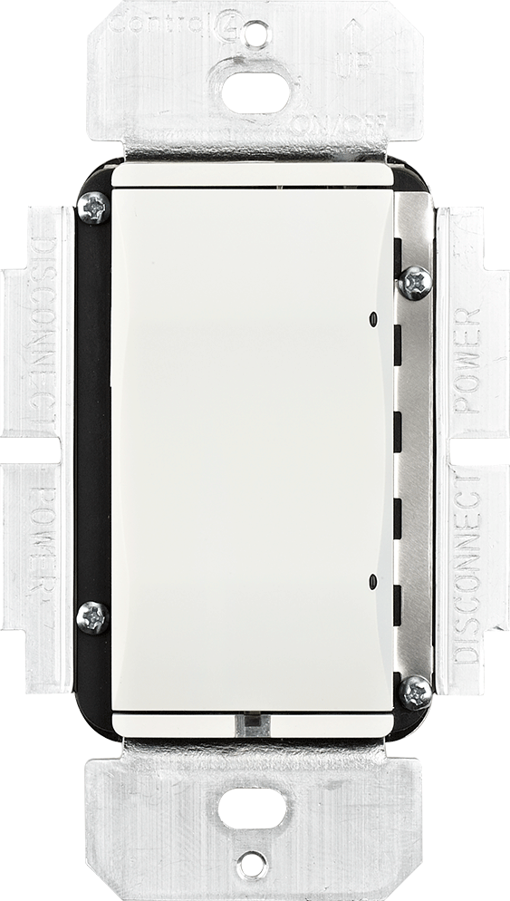 Control4® 120V Snow White Adaptive Phase Dimmer | Steiner's Audio Video