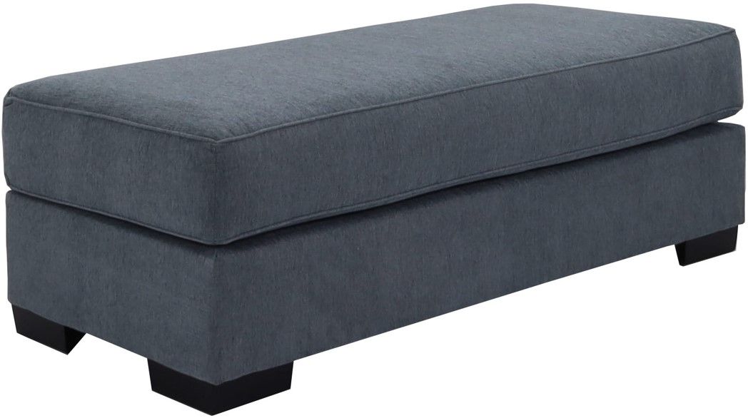 Michael Nicholas Designs Wallace Flint Ottoman | Miskelly Furniture