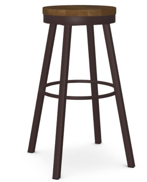 Amisco Customizable Connor Swivel Spectator Stool | Colder's ...