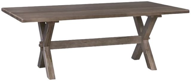Bassett® Furniture Customizable BenchMade Crossbuck 90" Dining Table ...