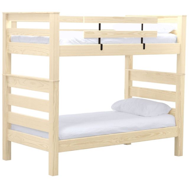 Crate Designs™ Furniture Unfinished Queen/Queen Timber Frame Bunk Bed ...