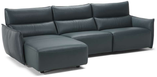 Natuzzi Editions Stupore 3-Piece Manual Reclining Left-Arm Facing ...