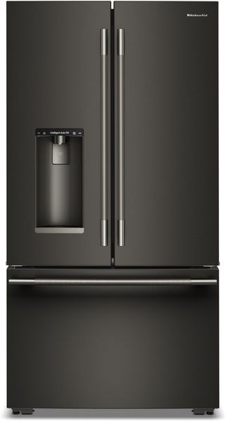 KitchenAid® 36" 23.1 Cu. Ft. Black Ore Counter Depth French Door ...