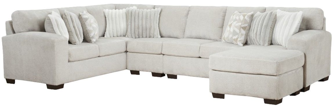 Affordable Furniture 3-Piece Posh Dove Sectional | Price Point ...