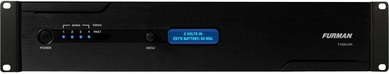Furman® F1500-UPS Uninterruptible Power Supply and Voltage Regulator | Flanner’s Home Entertainment