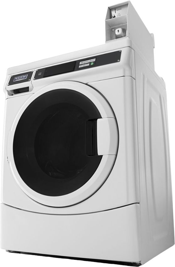 Maytag Commercial® 3.1 Cu. Ft. Dual Coin Drop Front Load Washer ...