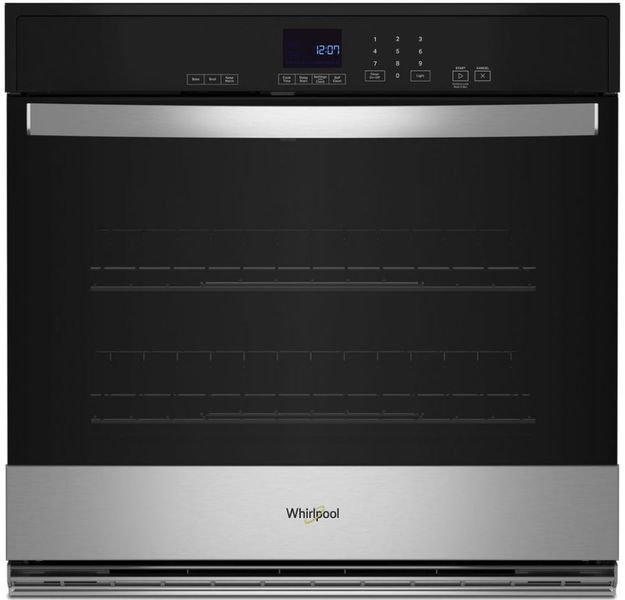 Whirlpool® Stainless Steel Single Electric Wall Oven | The Appliance ...
