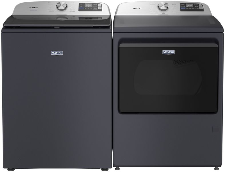 Maytag® Midnight Steel Smart Laundry Pair | BlvdHome