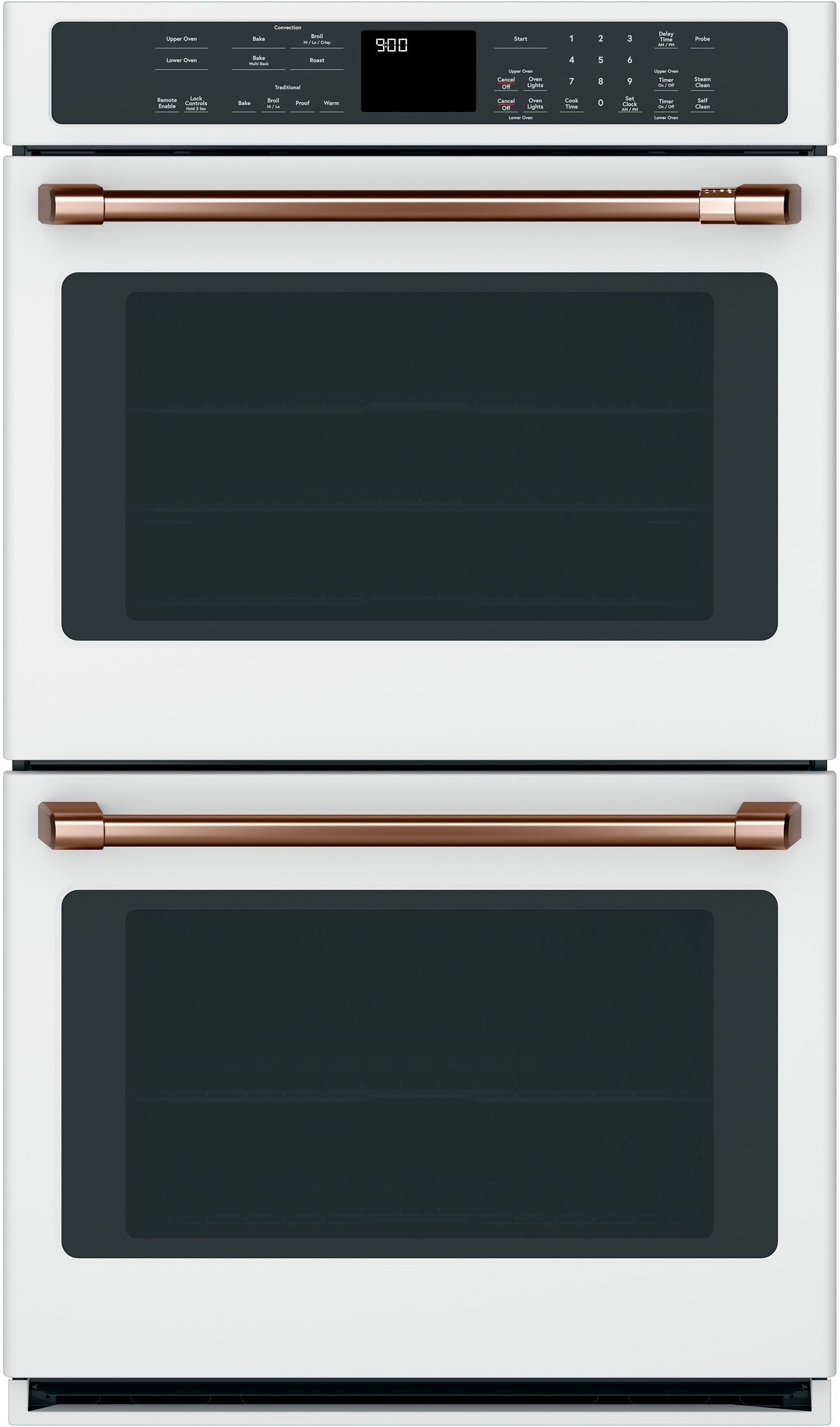 Cafe 30 Matte White Electric Built In Double Oven B B Appliance TV