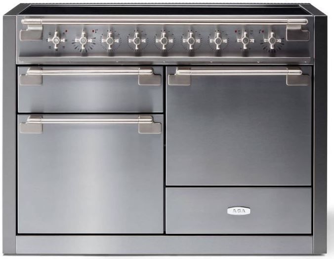 AGA™ Elise 48" Stainless Steel Pro Style Induction Range | Yale ...