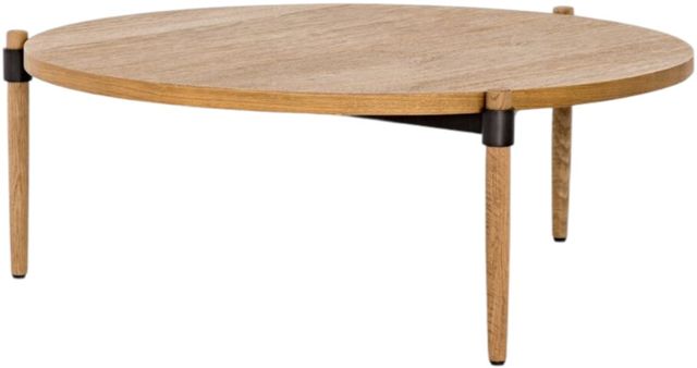 Four Hands Holmes Smoked Drift Oak Coffee Table | Marshall's Home ...