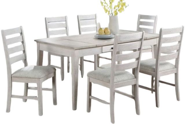 New Classic® Home Furnishings Echo 7-Piece Driftwood Dining Set | Hoelscher's Fine Furniture ...