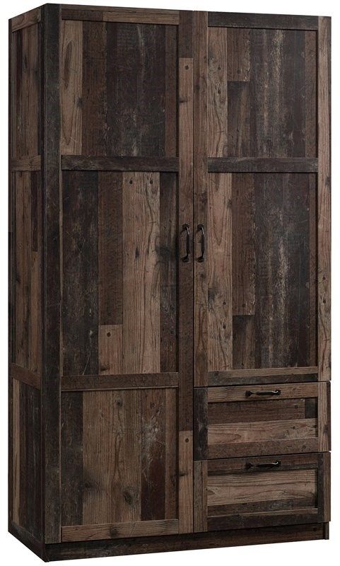Rustic pine wardrobe store