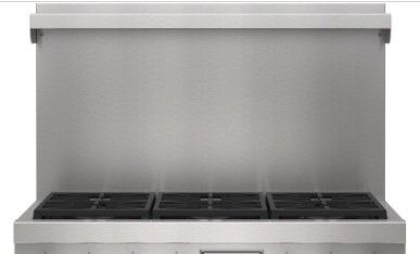 Wolf® 20" Stainless Steel Range Riser with Shelf | Yale Appliance ...