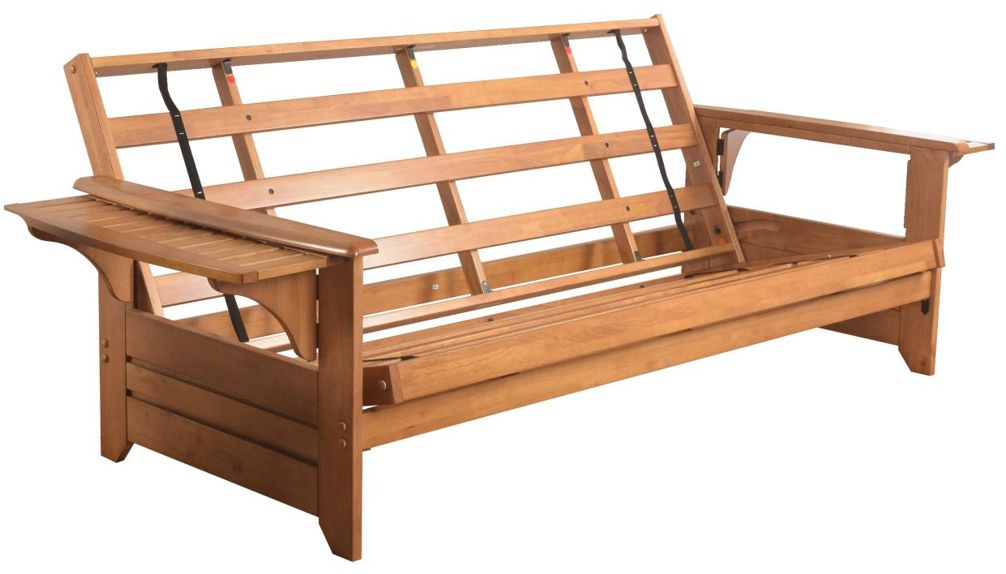 Kodiak Furniture Phoenix Butternut Full Futon Frame | 371 Furniture ...
