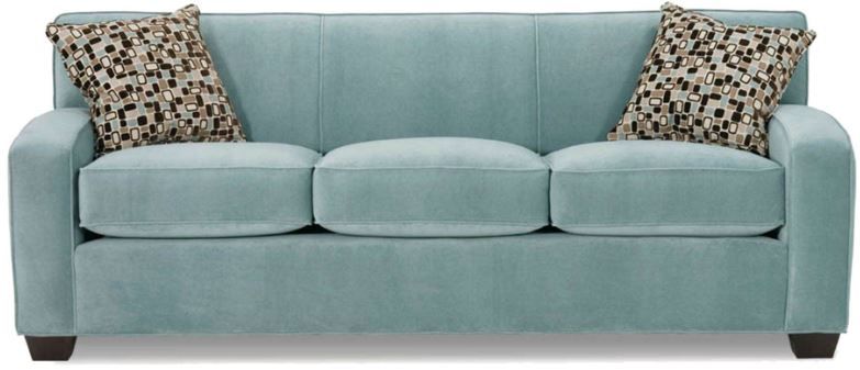 Rowe® Horizon Blue/Green Queen Sleeper Sofa | Marshall's Home Living ...