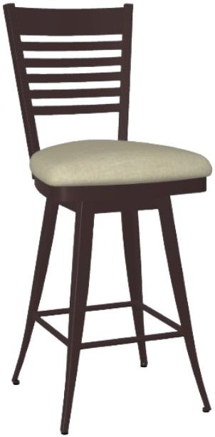 Amisco Customizable Edwin Upholstered Swivel Counter Stool | Colder's ...