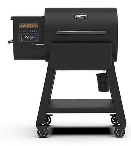 Louisiana Grills LG 800 Black Label Series Black Freestanding Wood ...