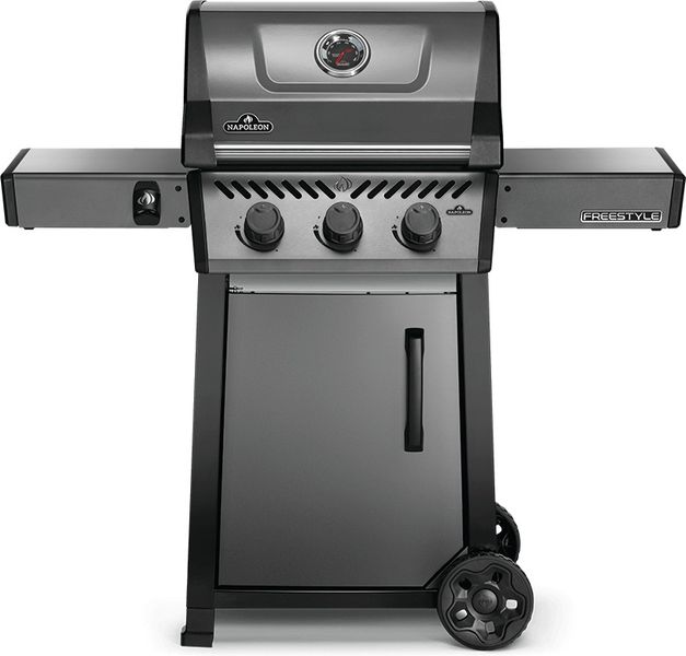Napoleon® Freestyle® 365 3-Burner Graphite Gray Freestanding Propane ...