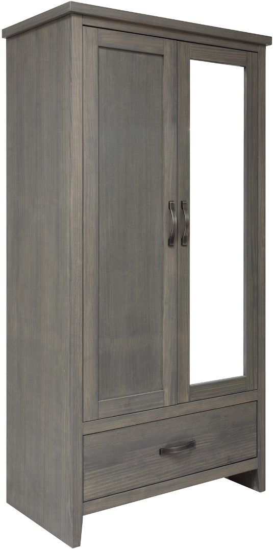 Mako Wood Furniture Jetty Gray Armoire | Harris Furniture | Spokane, WA