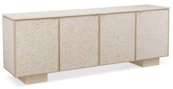 Caracole® Caracole Classic Bomb-Shell Stacked Shell Sideboard ...