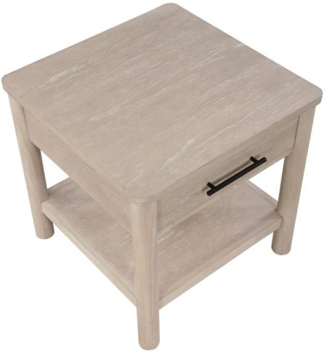 Washed oak end table store