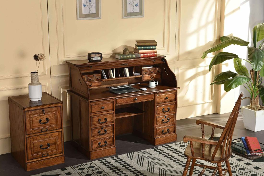 Sauder roll top desk store