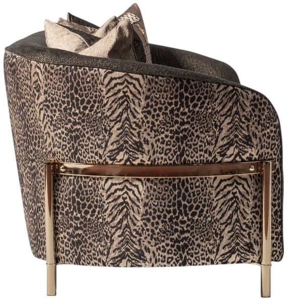 Michael Amini® Lisbon Gold/Onyx Sofa | JR Furniture USA | Portland ...