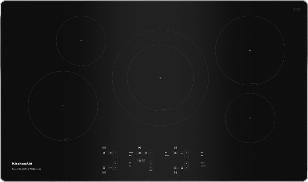 KitchenAid® 36" Stainless Steel Induction Cooktop | Old McDonald's ...