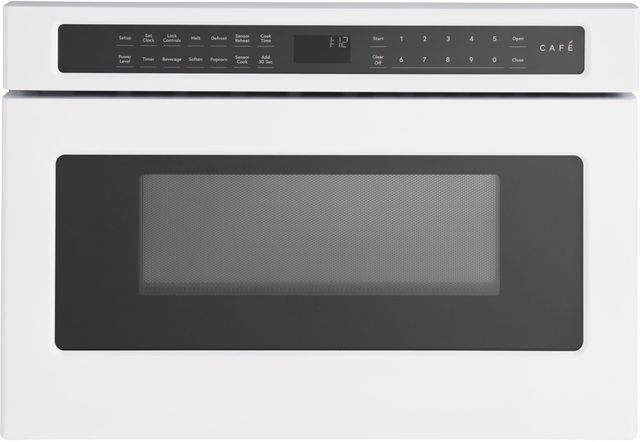 Café™ 1.2 Cu.Ft. Matte White Built In Microwave Drawer | Bekins | Grand ...