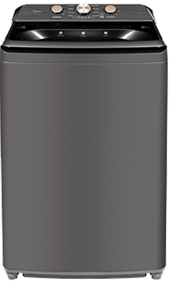 Midea 4.1 Cu. Ft. Black Stainless Steel Top Load Washer