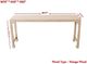 Forty West Butler Beige Console Table | Miskelly Furniture