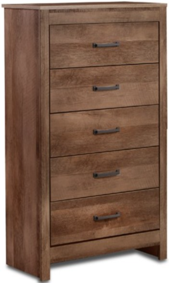 American Wholesale Furniture Gilliam Rustic Brown Chest