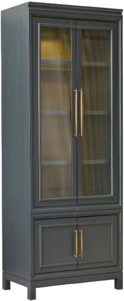 aspenhome® Alexander Midnight Display Cabinet | Darvin Furniture ...