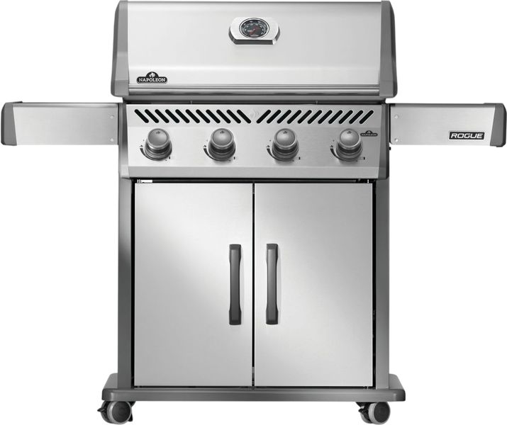 Napoleon Rogue® 525 4-Burner Stainless Steel Freestanding Natural Gas ...