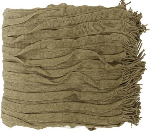 Surya Toya Dark Green 50"x60" Throw Blanket | Fischer Furniture | Rapid ...